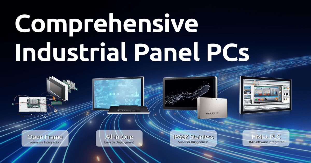 ADLINK Unveils Comprehensive Industrial Panel PC Solutions