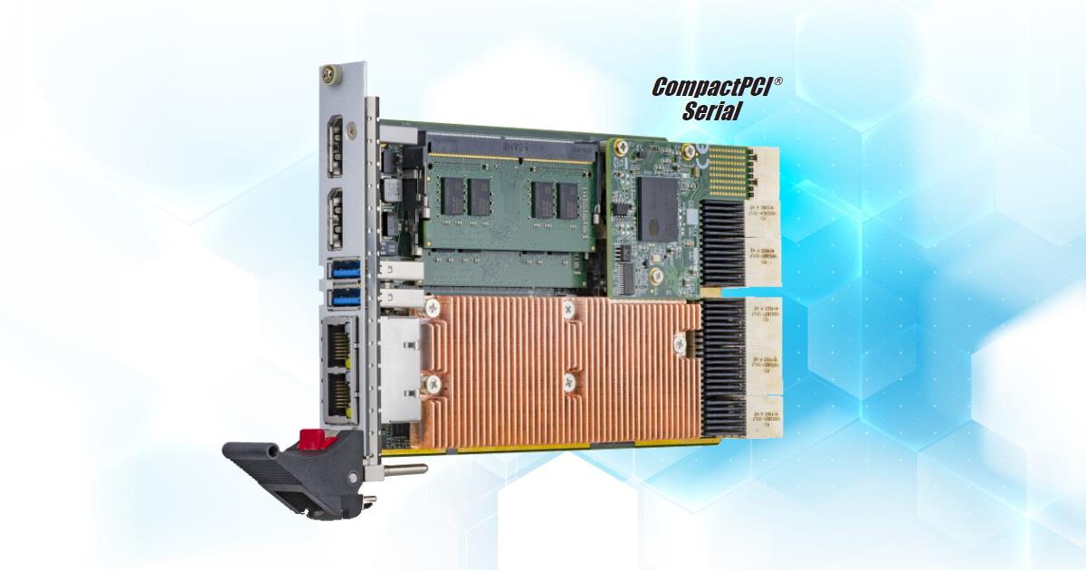 ADLINK Releases CompactPCI® Serial Processor Blade Powered by 9th Gen ...