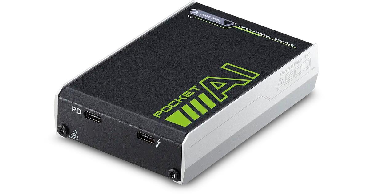 ADLINK launches portable GPU accelerator with NVIDIA RTX A500 in NVIDIA GTC