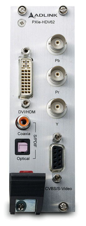 PXIe-HDV62A | Frame Grabbers / Video Capture Cards | ADLINK