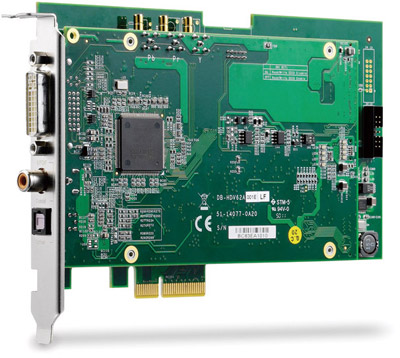 PCIe-HDV62A | Frame Grabbers / Video Capture Cards | ADLINK