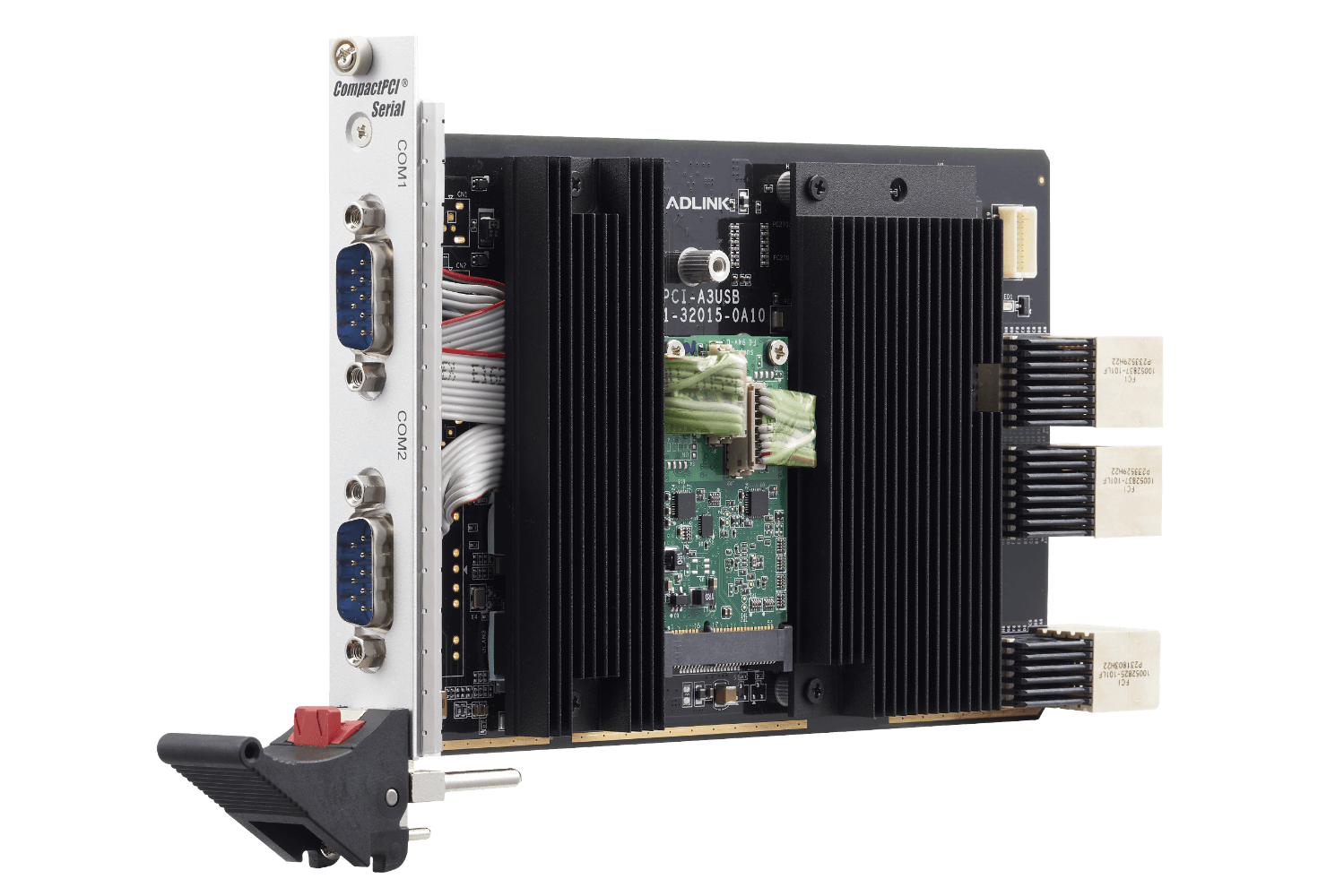 cPCI-A3COM: 3U CompactPCI Serial RS-232/422/485 COM Card